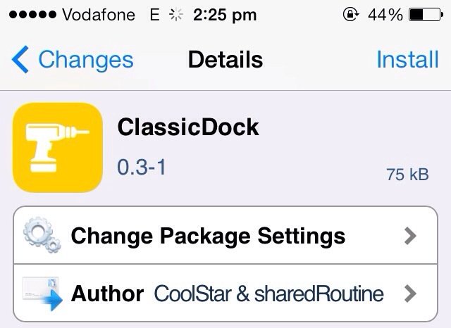 How to Bring back Classic Old Dock in iOS 7